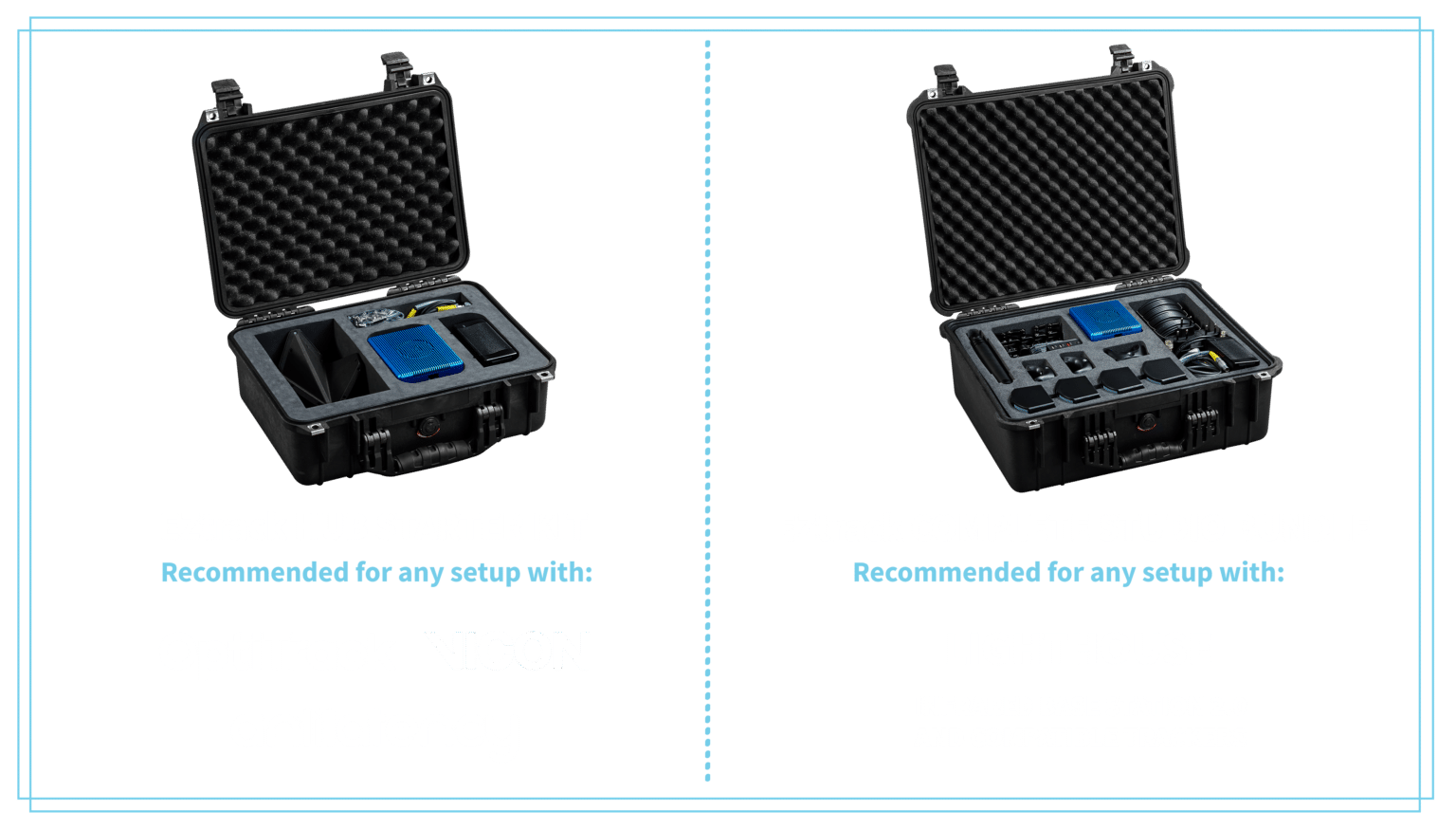 EZtrack® - One Hub, several tracking setups available - EZtrack®